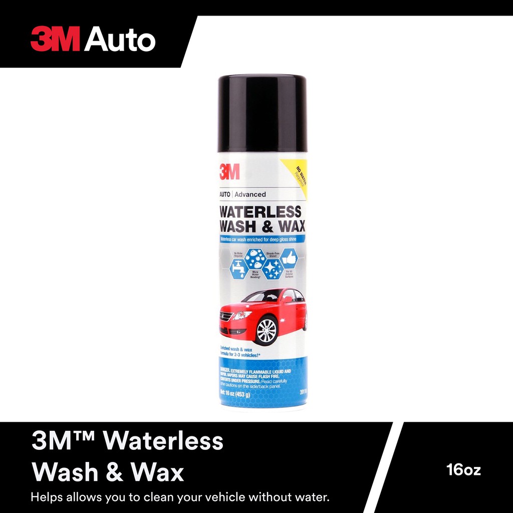 3M Auto Waterless Wash And Wax 16oz | Shopee Philippines