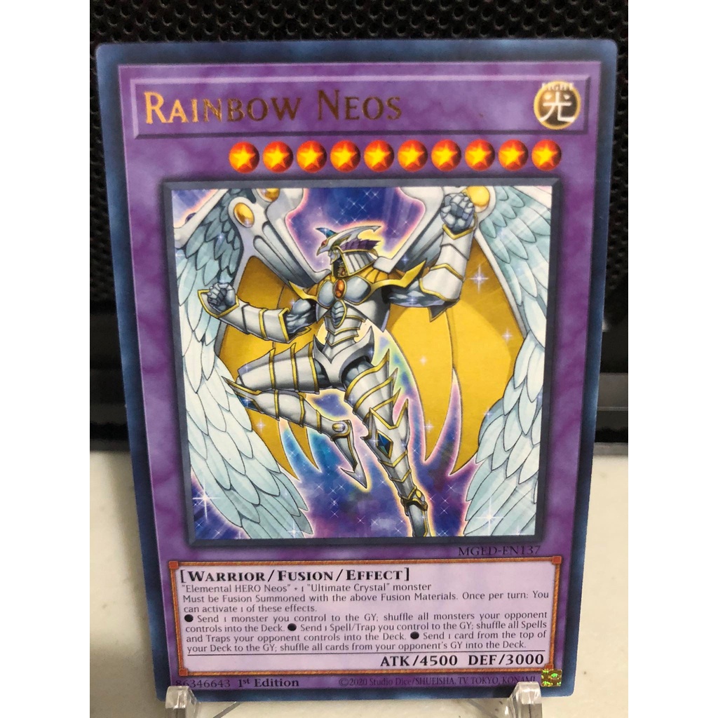 Rainbow Neos - MGED-EN137 - Rare 1st Edition | Shopee Philippines