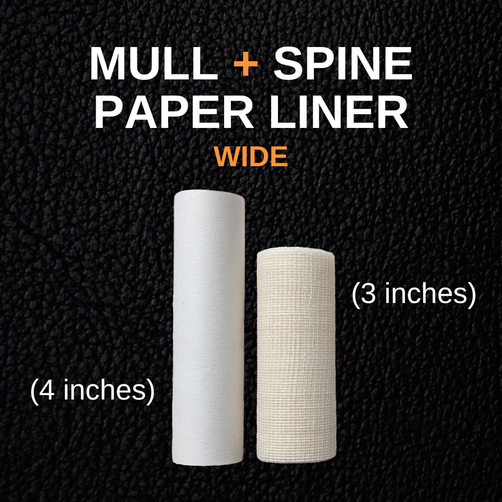 Set Book binding Mull Cloth / Paper Spine Liner / Wide and Small / 1 ...