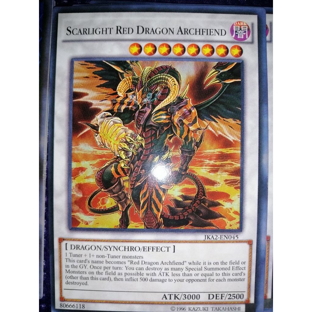 Scarlight Red Dragon Archfiend Yugioh [CLASS A] | Shopee Philippines