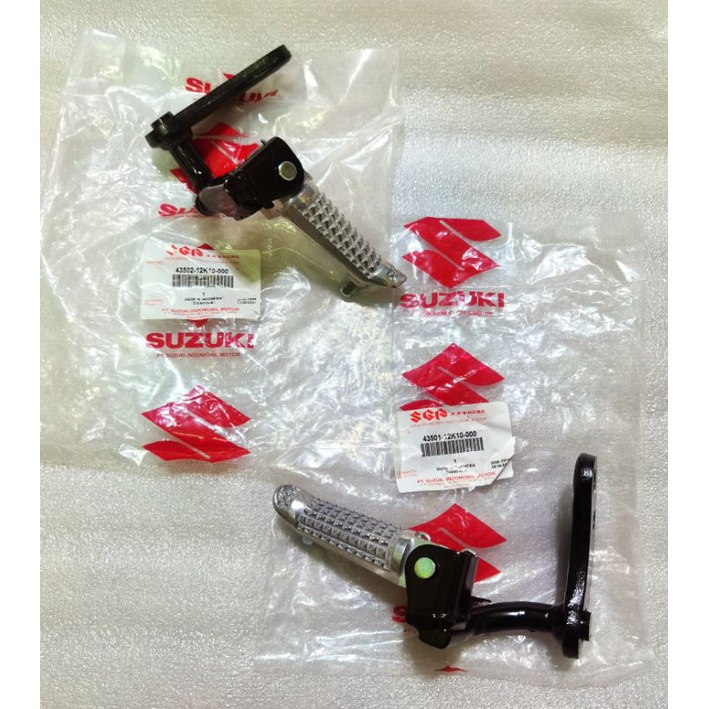 Footrest assembly front Raider 150Fi Left and Right Suzuki Genuine ...