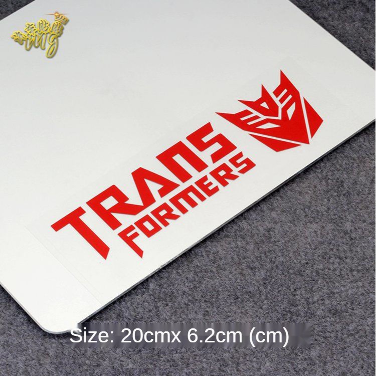 car stickers Transformers Autobots Decepticons Stickers | Shopee ...