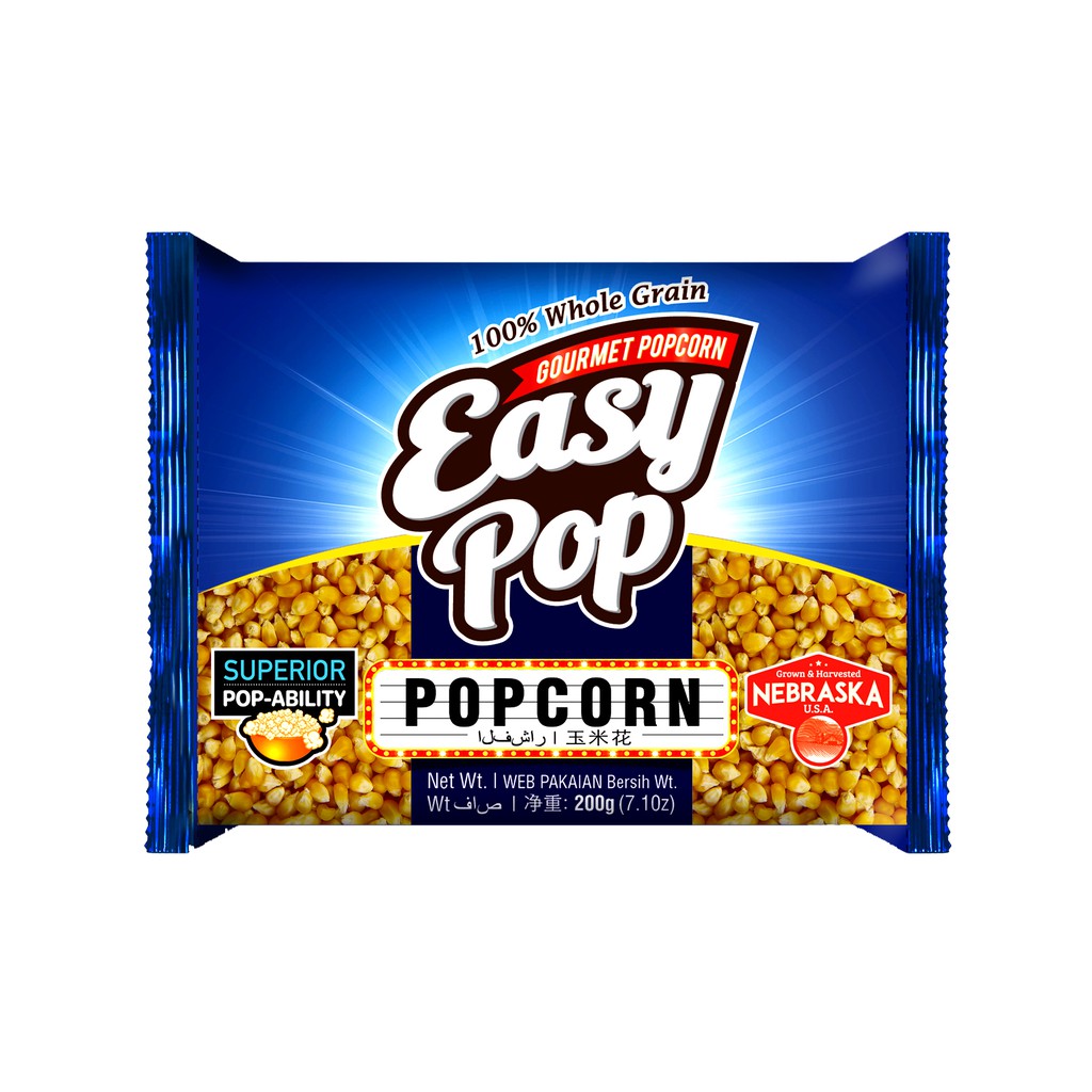 Easypop Gourmet Popcorn 200G | Shopee Philippines