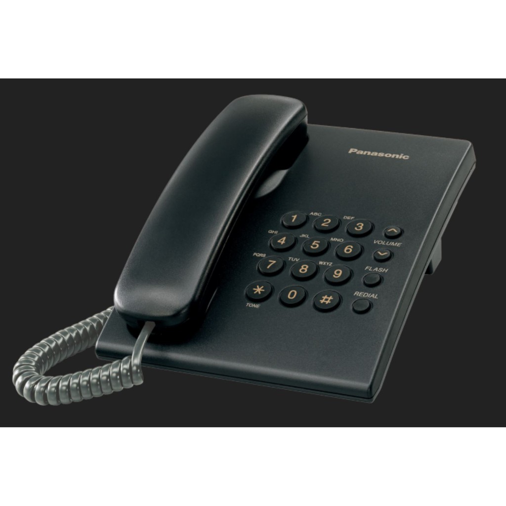 Panasonic Corded Single Line Phone KX-TS500MX | Shopee Philippines