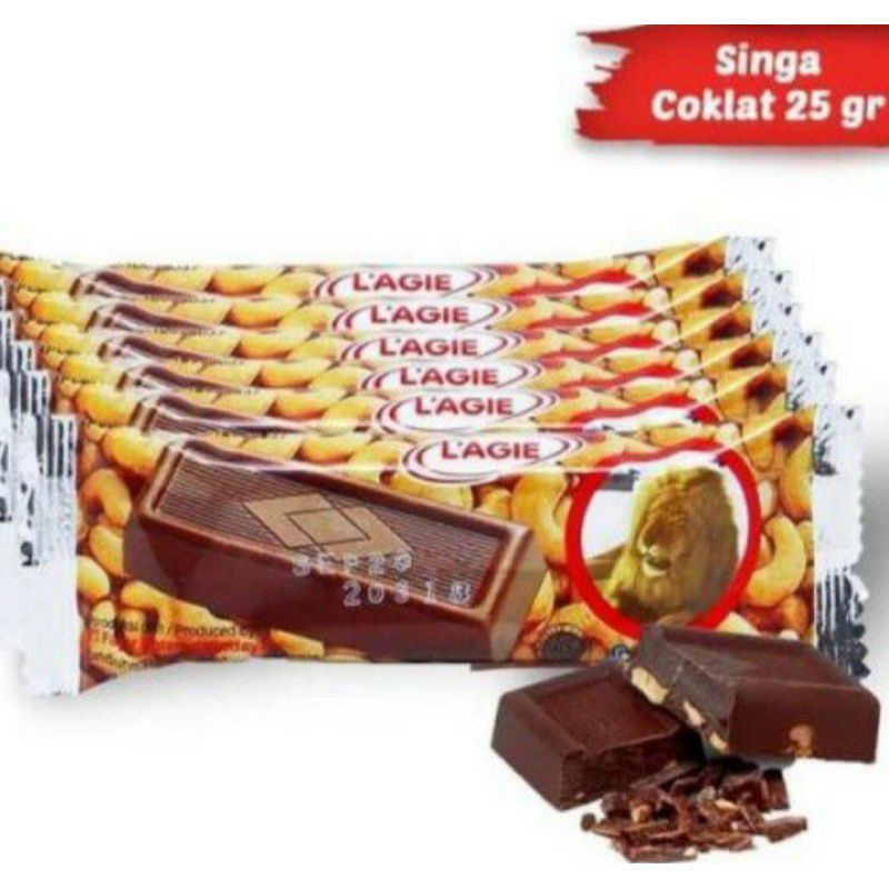 L'agie Mente Chocolate 25g Lagie lion/ Chocolate bar/ | Shopee Philippines