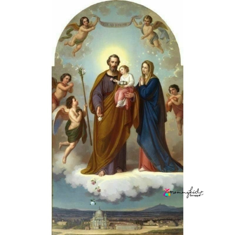 Scripture (A4 SIZE LAMINATED) The Holy Family Poster Wall Home Decor A4 ...