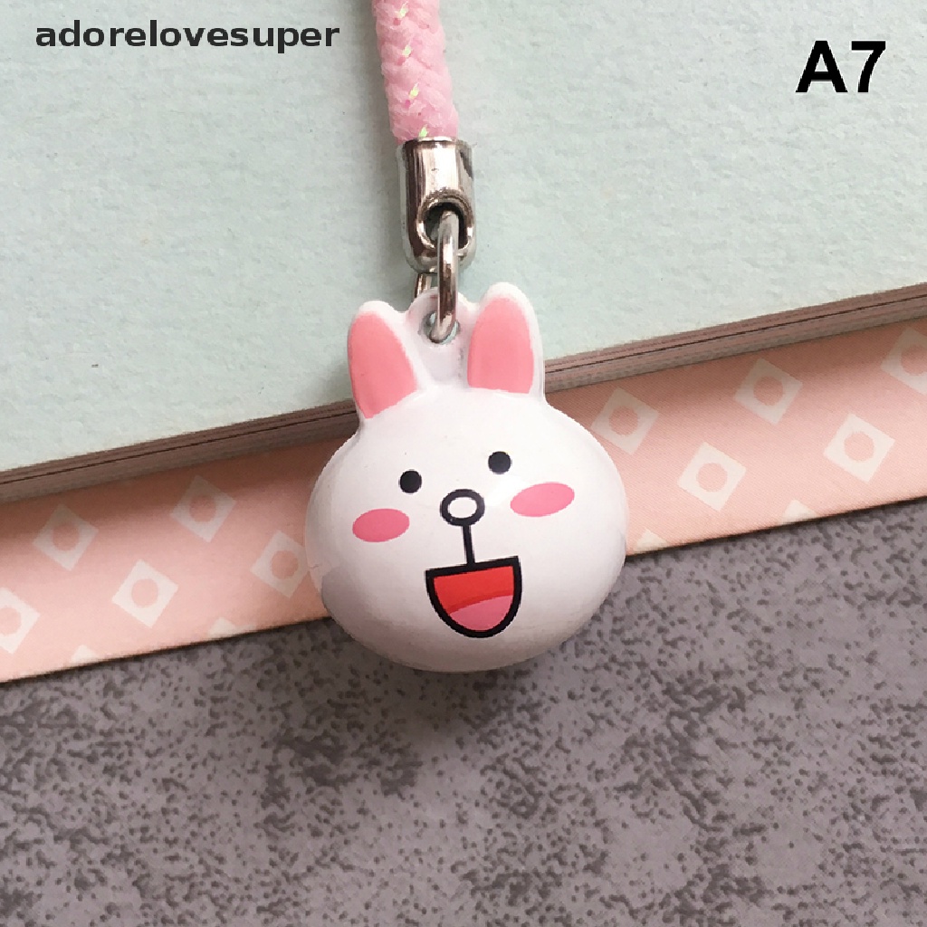 AD1PH 1 Piece Quality Metal Bell Pendant Phone Ch Cute Cartoon ...