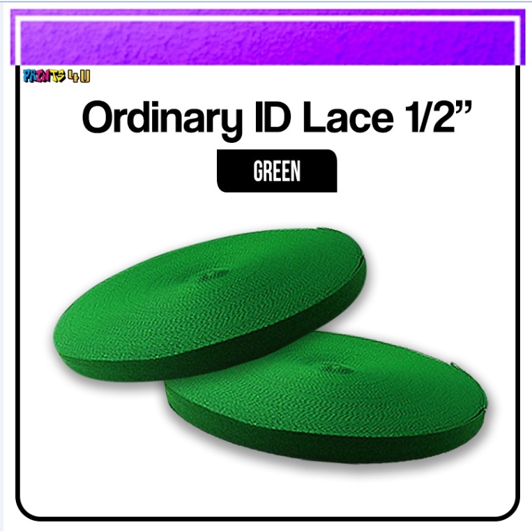 Ordinary ID Lace Roll for Lanyard Making 1/2inch (50meters) | Shopee ...