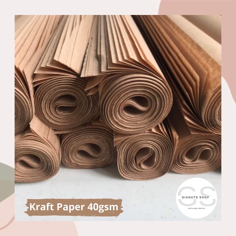 Kraft Paper Wrapping Brown Paper 40gsm 36x48inch Bigger than Cartolona ...
