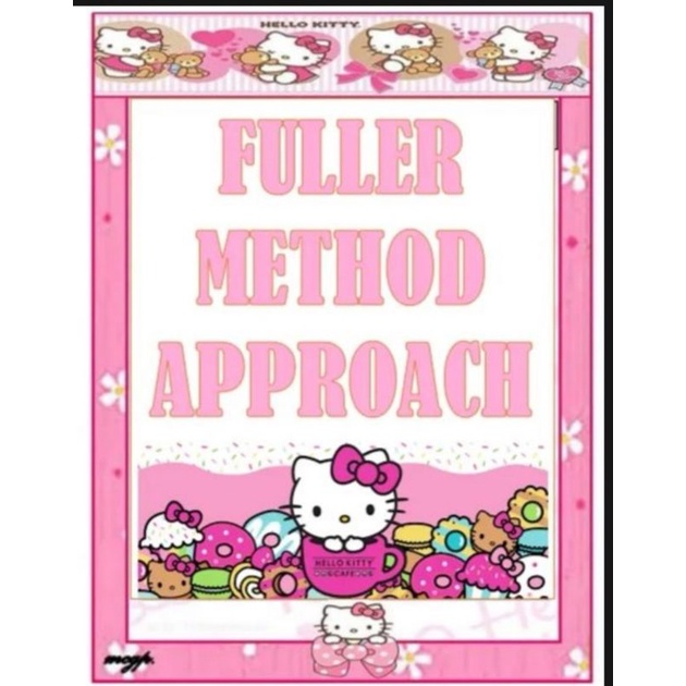 Fuller Method Approach ( GIRL COVER / 30 PAGES FREE BOOKBIND) | Shopee ...