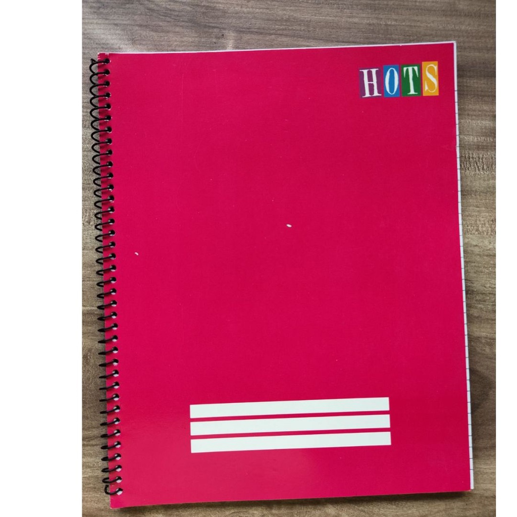 Spiral notebook 10 by 8 inches (approx 80 leaves) | Shopee Philippines