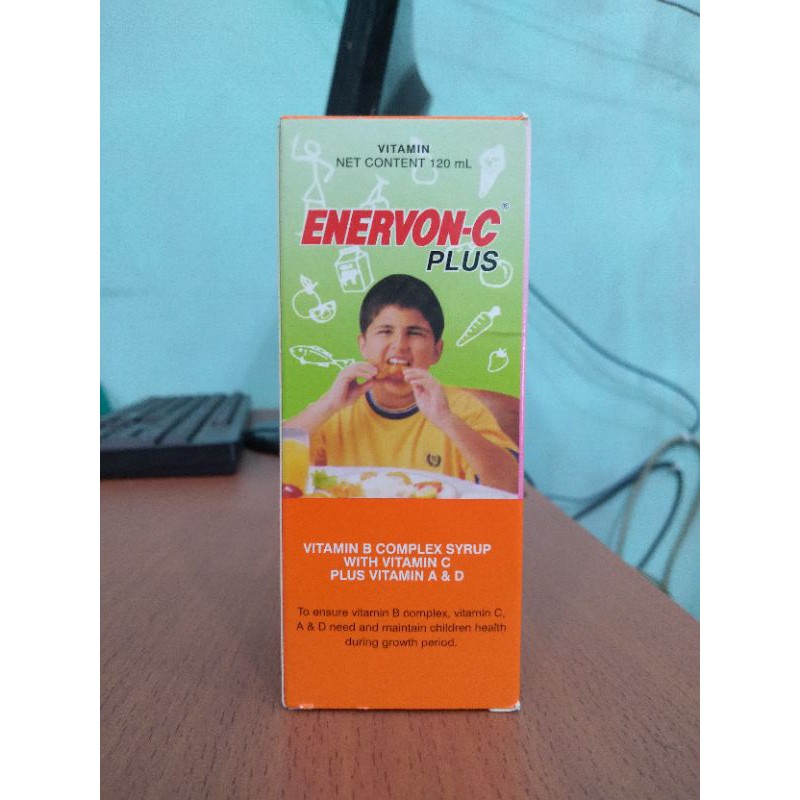 Enervon C Plus 120ml Syrup | Shopee Philippines