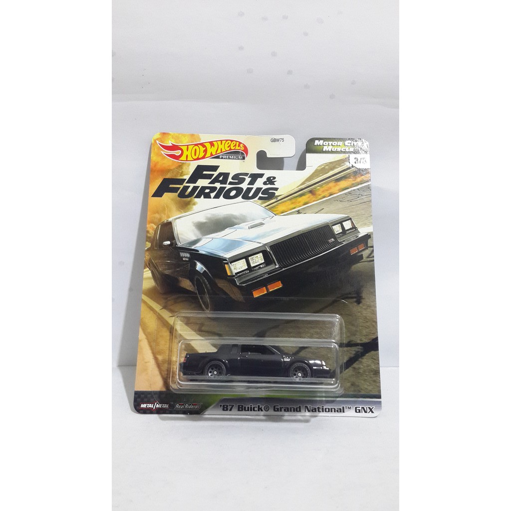 Hotwheels fast furious motorbike city muscle 87 buick grand national ...