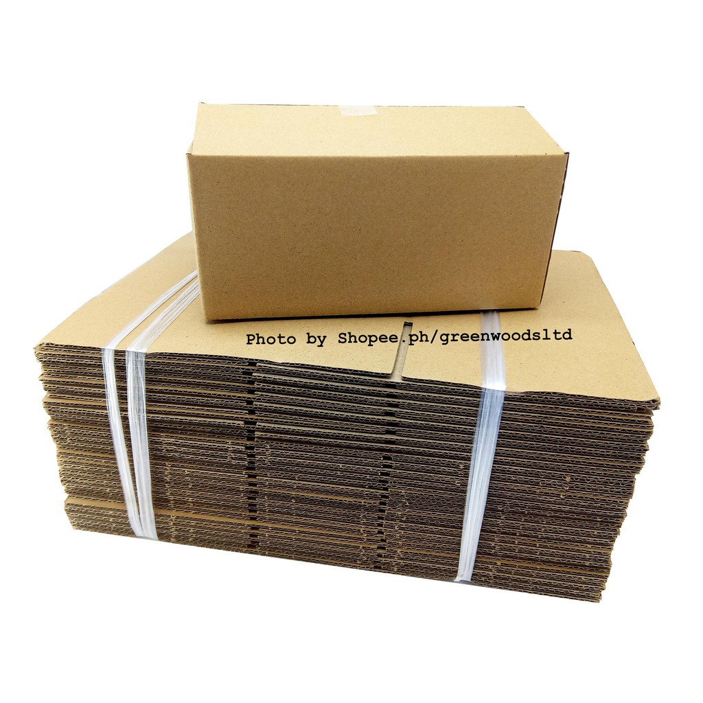 Shipping Box B (Dimension 23cm L x 14cm W x 10cm H) Single wall Bundle ...