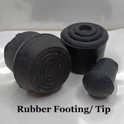 4 pcs Rubber Tubular Footing Tip for Table and Chair Round Long Lasting ...