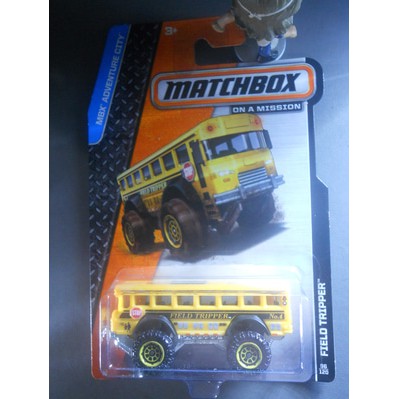 Field Tripper Scholar Hauler school bus yellow school bus matchbox MBX ...