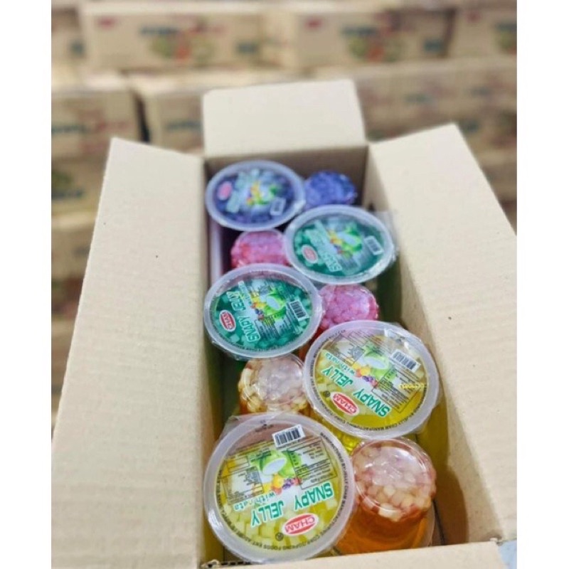 1 BOX 10pcs SNAPY JELLY JUICE w/ NATA All Flavors! (Taste like Mogu ...