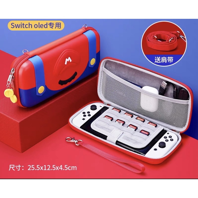 Nintendo Switch OLED Mario Bag / Mario Bag / OLED Bag / OLED Pouch Bag ...