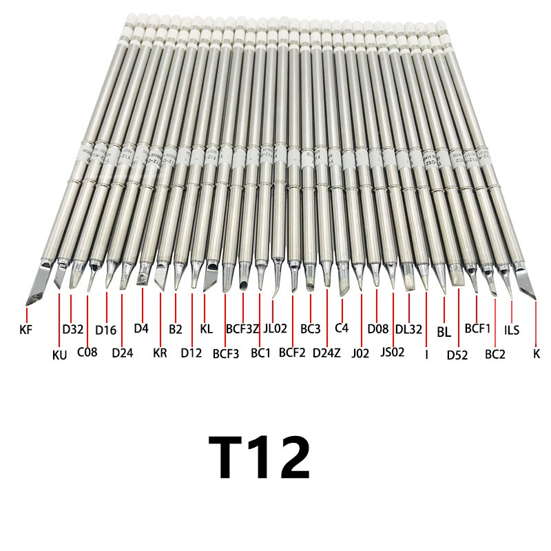 New T12-I BC2 BC3 ILS J02 JL02 D24 T12 Series Replace Soldering Iron ...