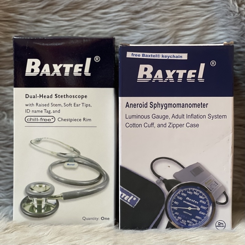 BAXTEL ANEROID SPHYGMOMANOMETER (BP SET) | Shopee Philippines