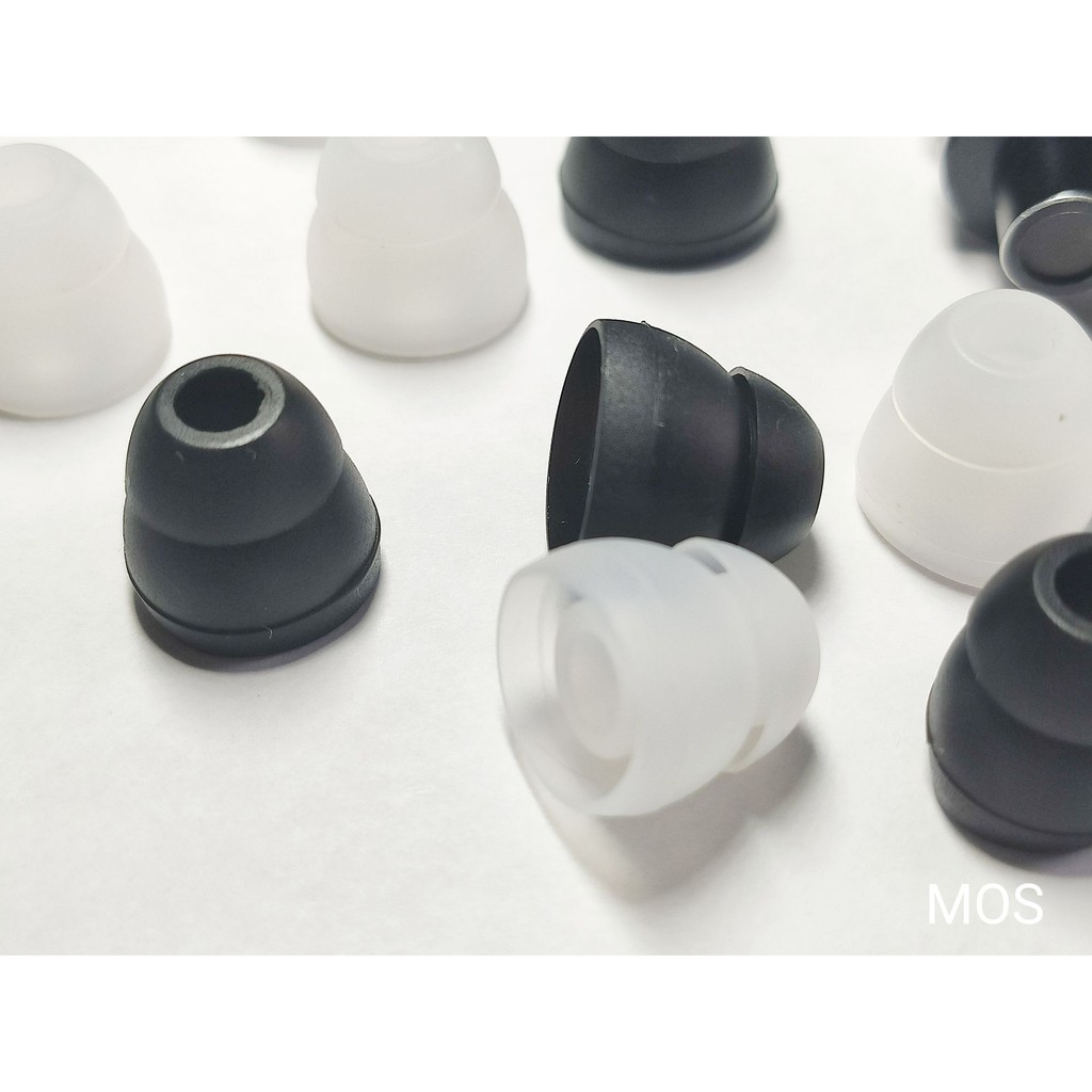 Silicone Ear Tip 2-layers Universal fit (2 pairs) | Shopee Philippines