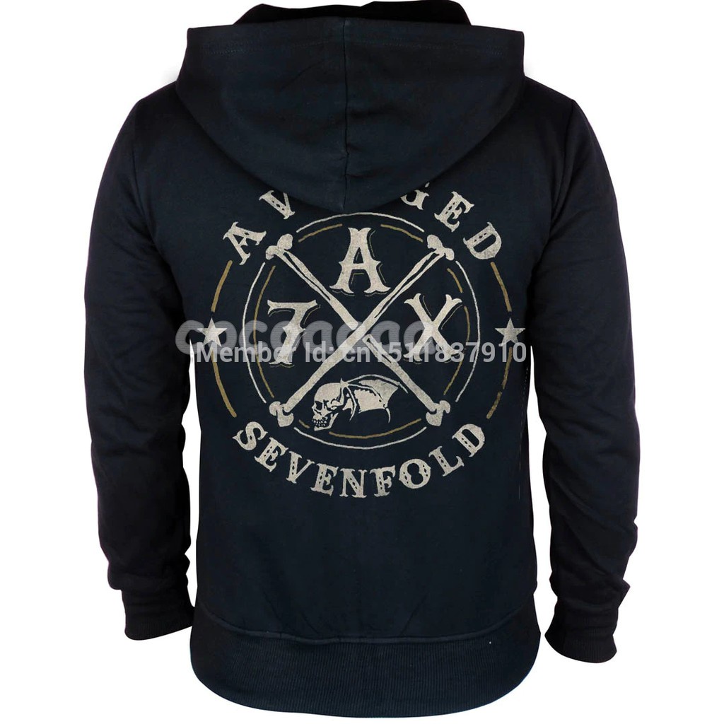 Avenged Sevenfold A7X 100%Cotton Rock Punk Death Dark hight quality Men ...