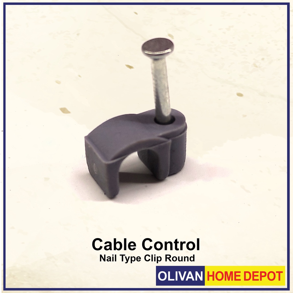Fix Pro Cable Clip Round 8mm(#1.0) (10 pieces) | Shopee Philippines