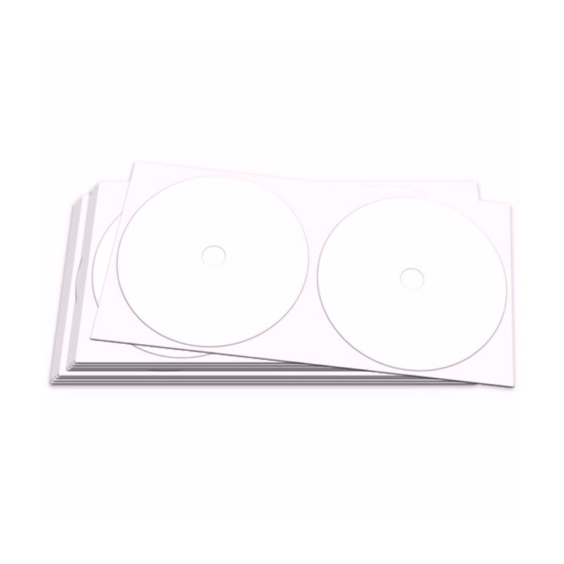 CD / DVD Label Sticker Matte (30 SHEETS = 60 PCS.) | Shopee Philippines