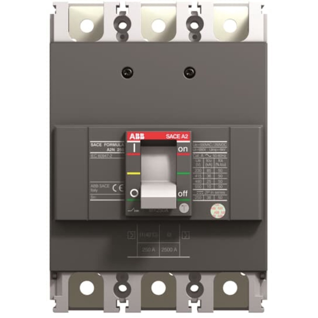ABB SACE FORMULA Moulded Case Circuit Breaker A2C 250 TMF 125AT-250AT 3P | Shopee Philippines