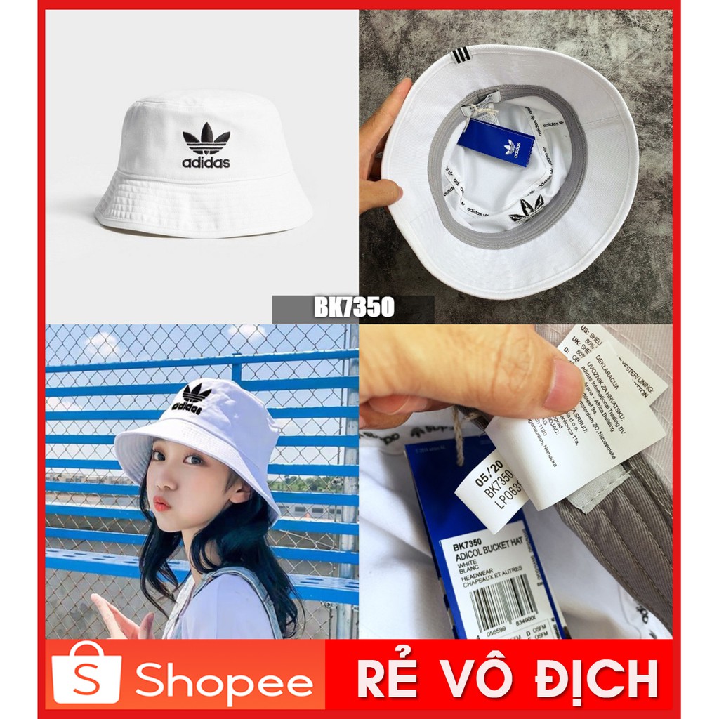 Adidas Bucket Adicolor HAT - BK7350 White | 100% EXPORTED PRODUCTS ...