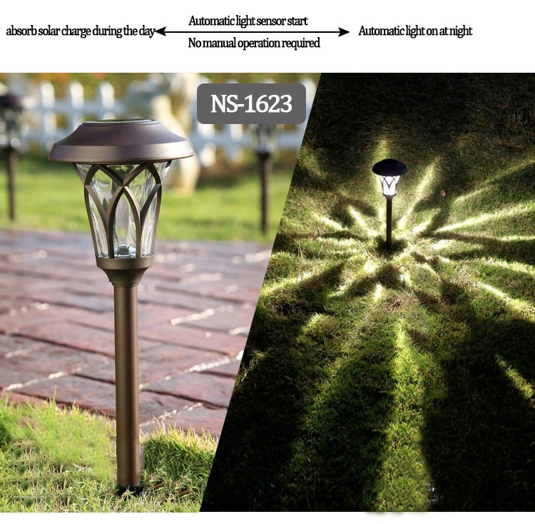 NSS Solar Pathway Light Outdoor Waterproof LED Light Garden Lawn ...