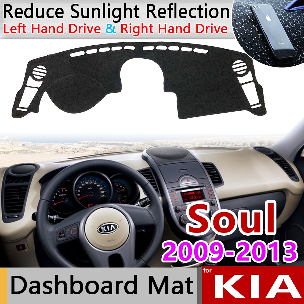 for KIA Soul 2009 2010 2011 2012 2013 AM Anti Slip Mat Dashboard Cover Pad Sunshade Dashmat Protect Carpet Anti UV Accessories Shopee Philippines