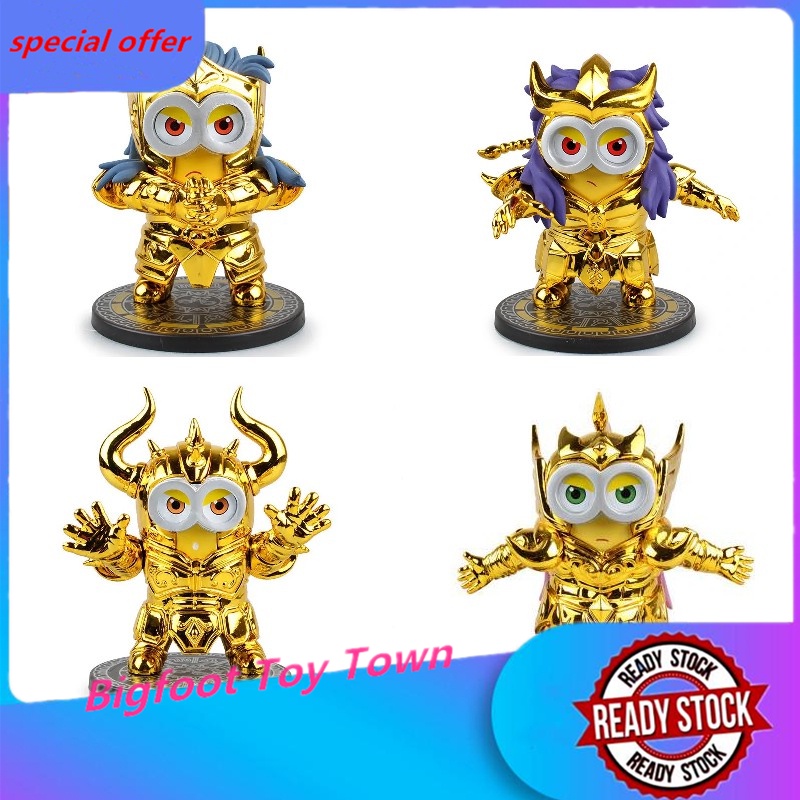 Minions COS Saint Seiya，Minions in golden armor.Exquisite design ...