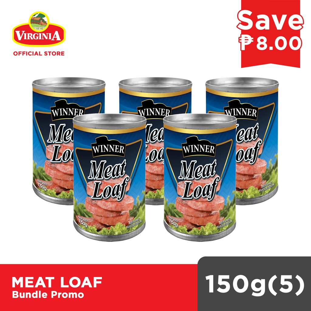 Winner Meat Loaf 150g x 5 | Shopee Philippines