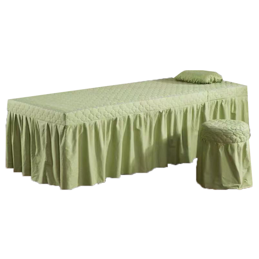 Spa Bed Cover Massage (80 * 190) Green Clinic Linen (3 Pieces) | Shopee ...