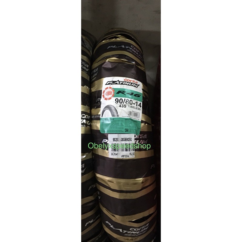 Matic CORSA PLATINUM R46 Motorcycle Tire 90/80-14 Soft Compound ...