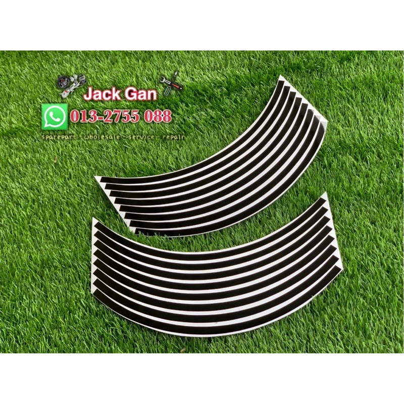 STICKER RIM STICKER SPORT RIM TUTUP LINE 14 INCHI HINGGA 18 INCHI ...