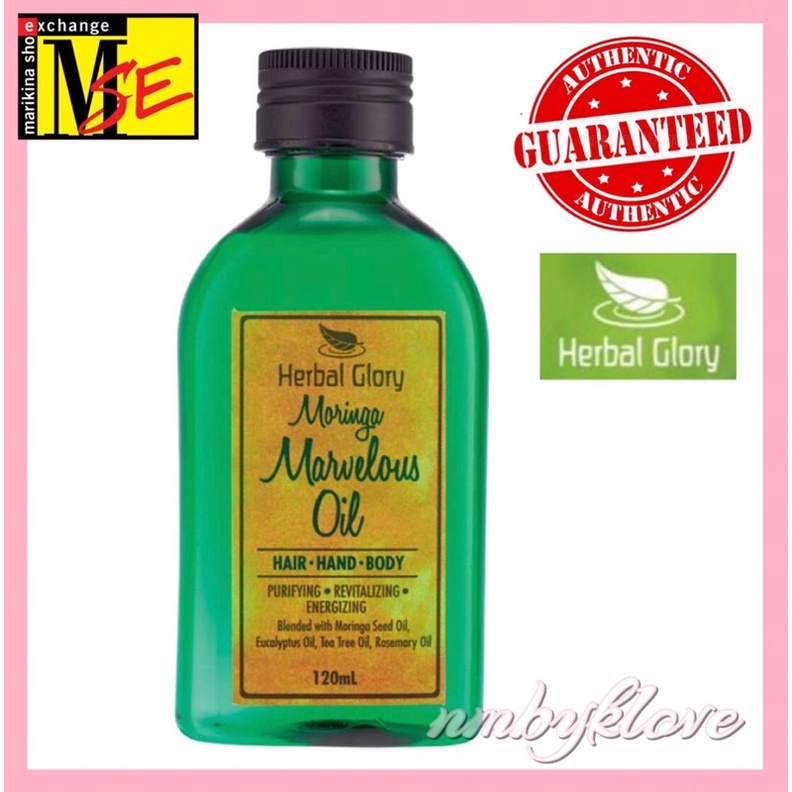 Herbal Glory Moringa Marvelous Oil 100% Original And Effective 120ml ...