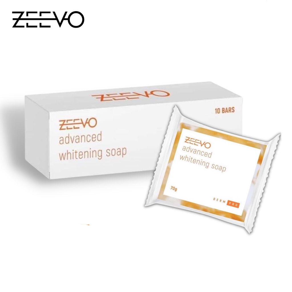 ESN ZEEVO 1 Box (10pcs) Advanced Whitening Soap ZVAWS70G | Shopee ...