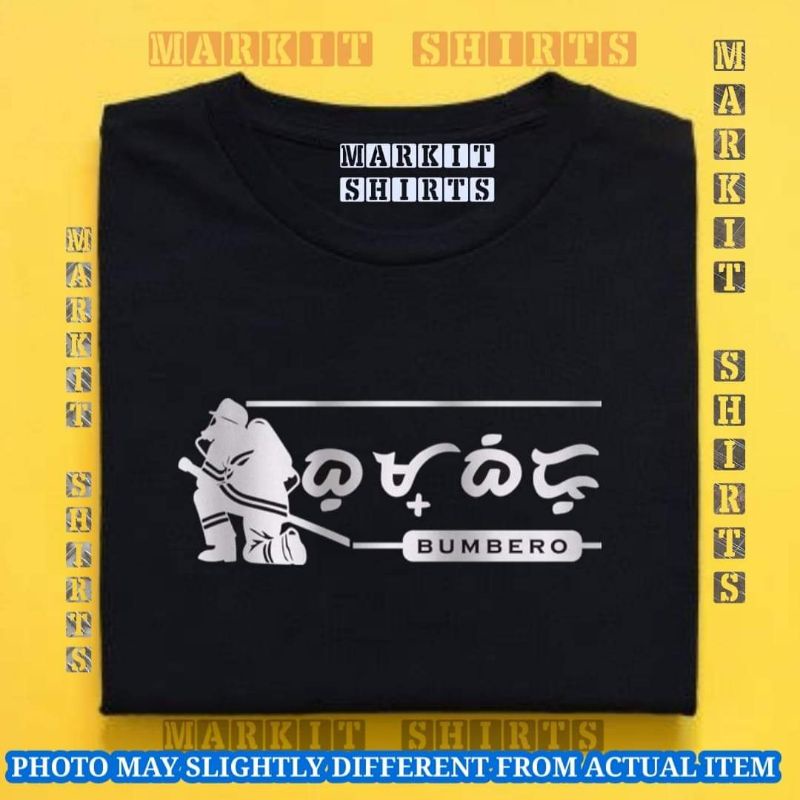 Baybayin Bumbero With Logo Drifit Tshirt Men & Woman Unisex Statement ...