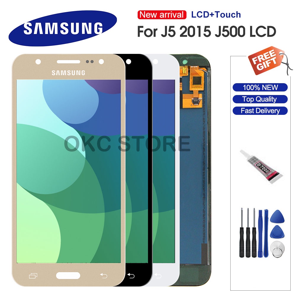 Tested For Samsung Galaxy J5 2015 LCD Display Touch Screen Digitizer ...