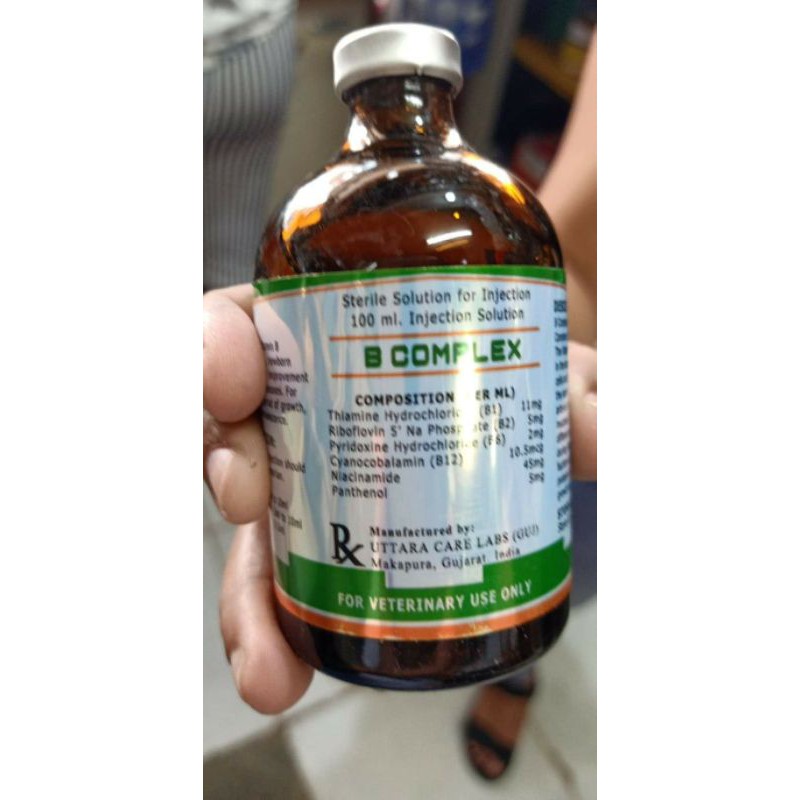 B-Complex injectable Generic 100ml | Shopee Philippines