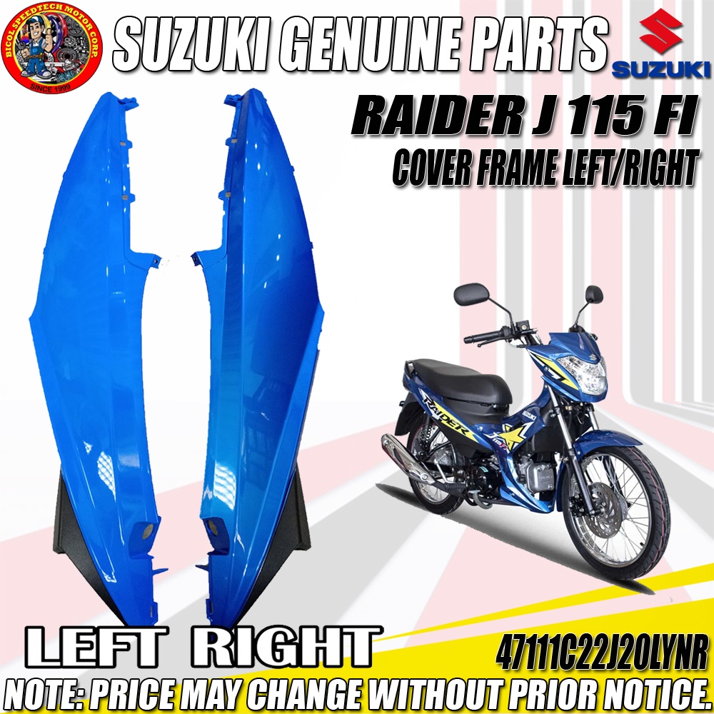 RAIDER J 115 FI COVER FRAME (SGP) (GENUINE: 47211C22J20L/47211C22J00L ...