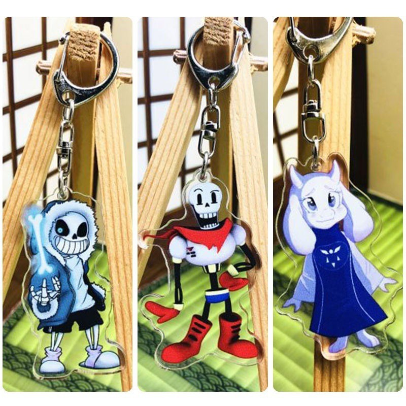 Undertale Double-sided Transparent Acrylic Keychain | Shopee Philippines