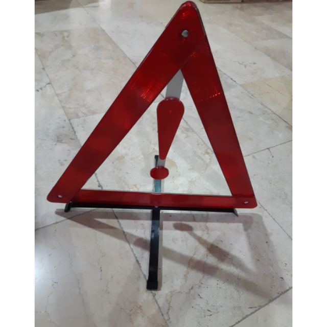 Early Warning Device Red / Yellow Reflectorize / Red Triangle Yellow ...