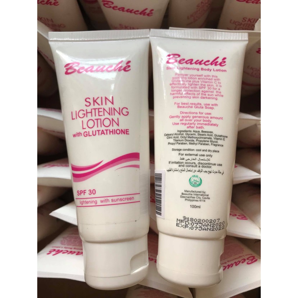 Beauche | Skin Whitening Lotion with Glutathione 100ml | Shopee Philippines