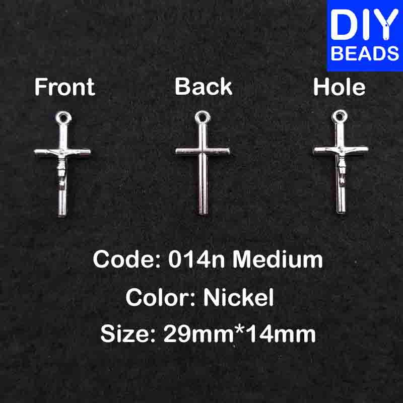 Metal Cross 014n/606 Medium (20pcs) (29mm*14mm) | Shopee Philippines