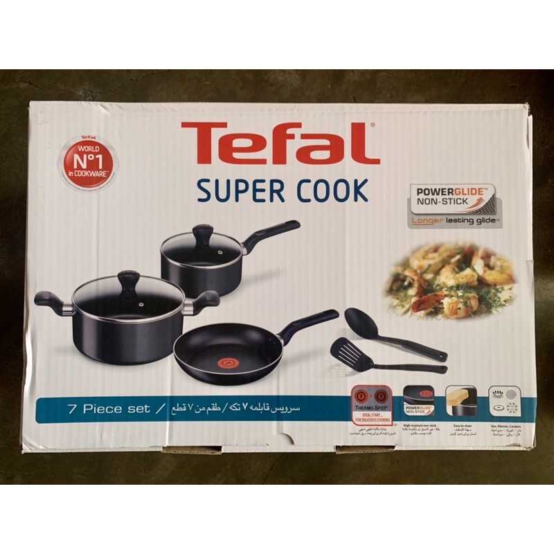 Tefal Supercook 7pcs Set | Shopee Philippines