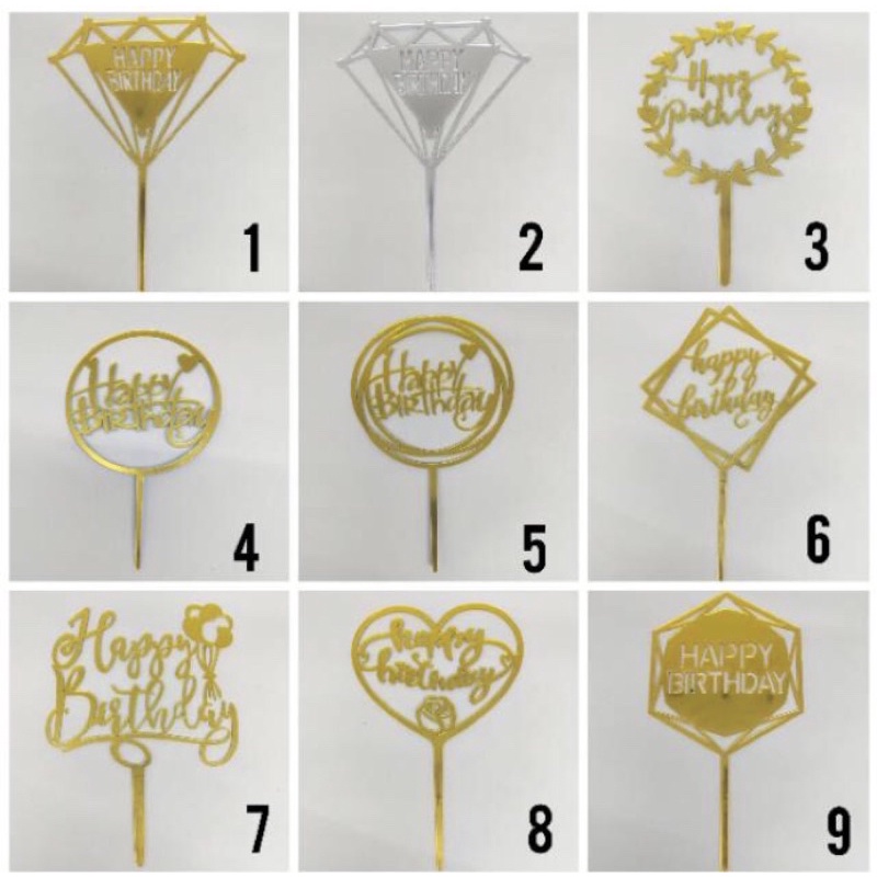 Cake Topper/Cake Topper | Shopee Philippines