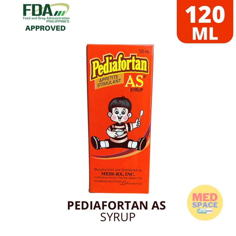 Pediafortan AS Syrup Multivitamins for Kids 120 ml | Shopee Philippines